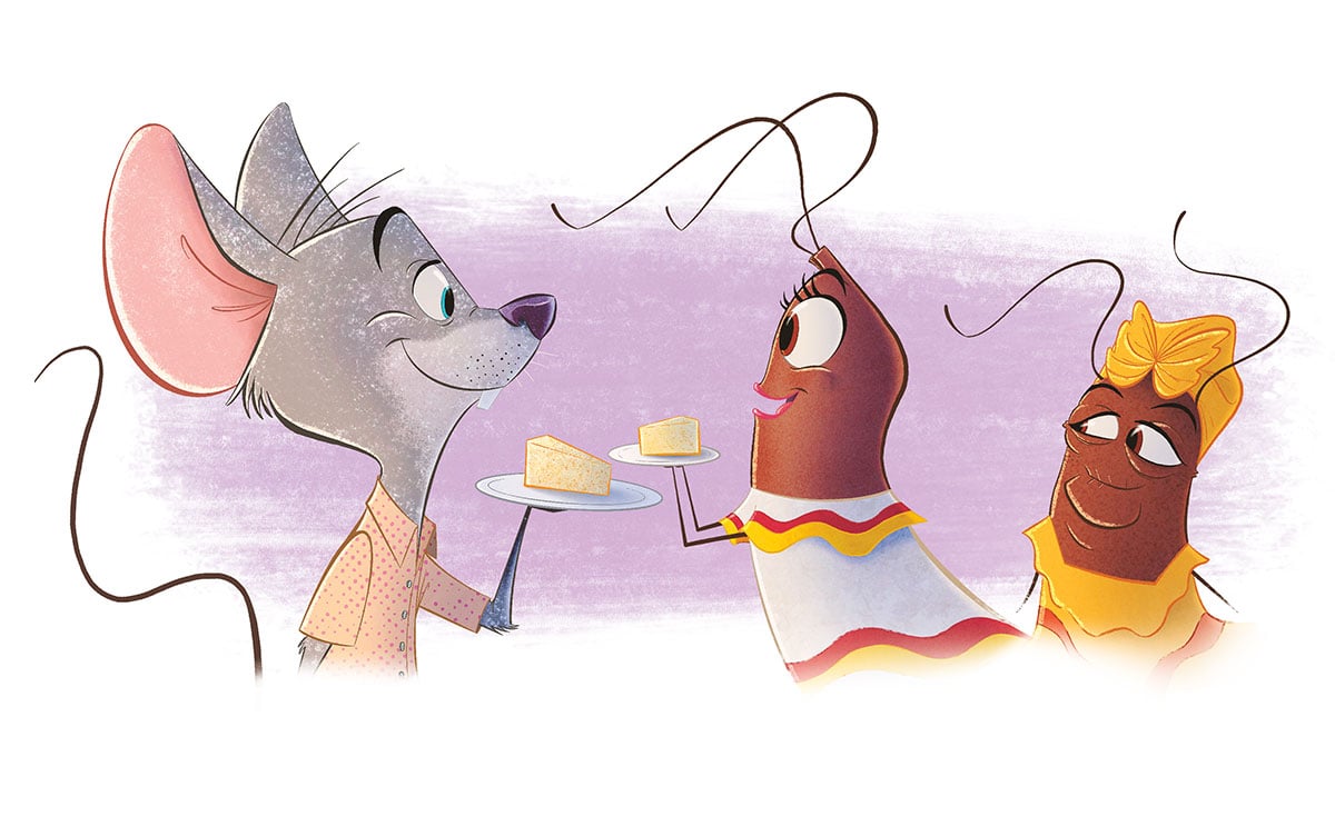 martina the beautiful cockroach coloring pages